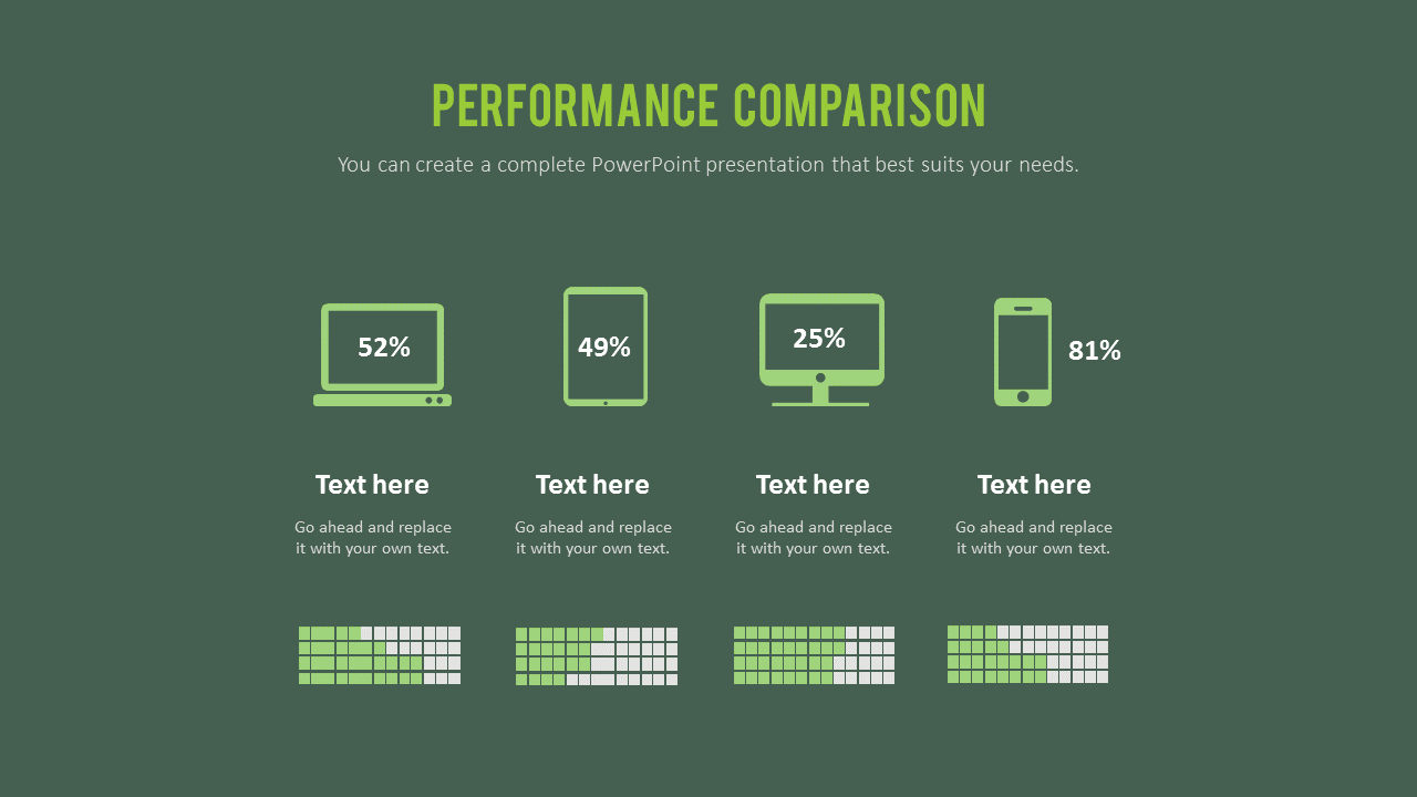 Performance Comparison Simple Deck
