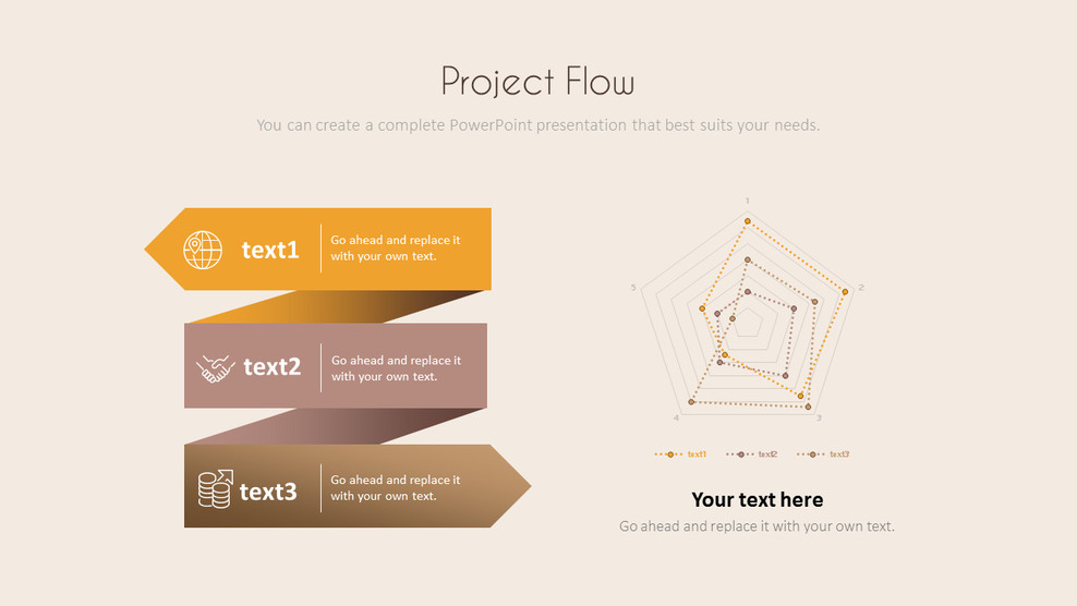 Project Flow Slide Layout