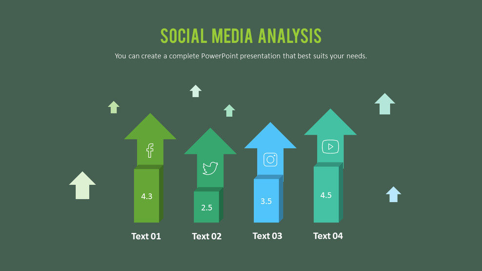 Social Media Analysis PowerPoint Design