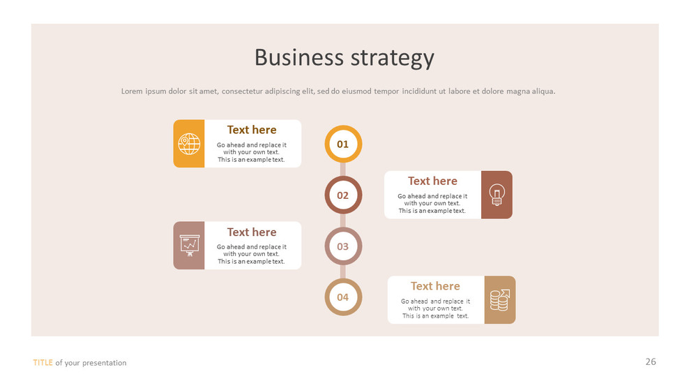 Business strategy Slide Deck