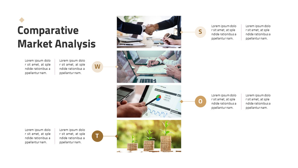 Comparative Market Analysis Slide Page