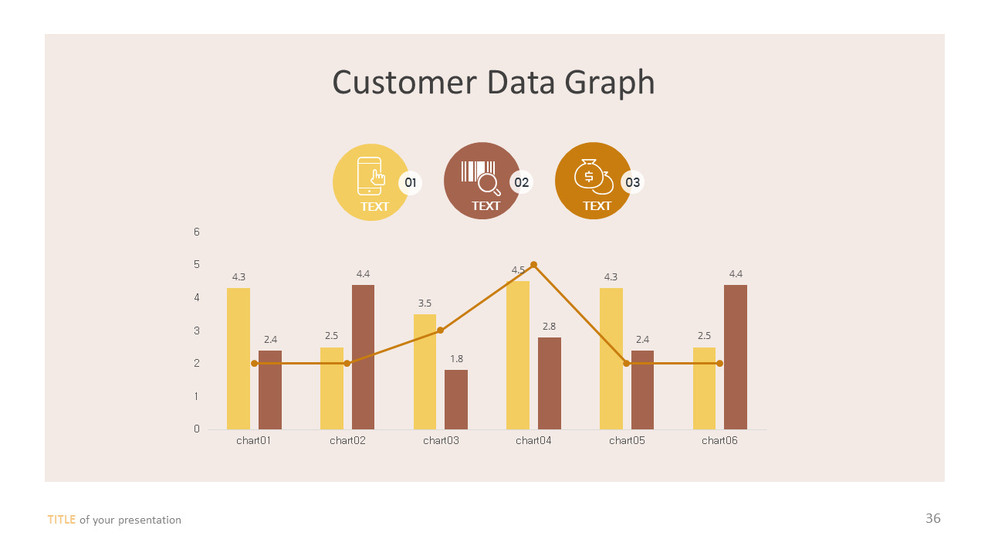 Customer Data Graph Presentation Slides