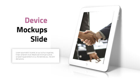 Device Mockups Slide PPT Deck