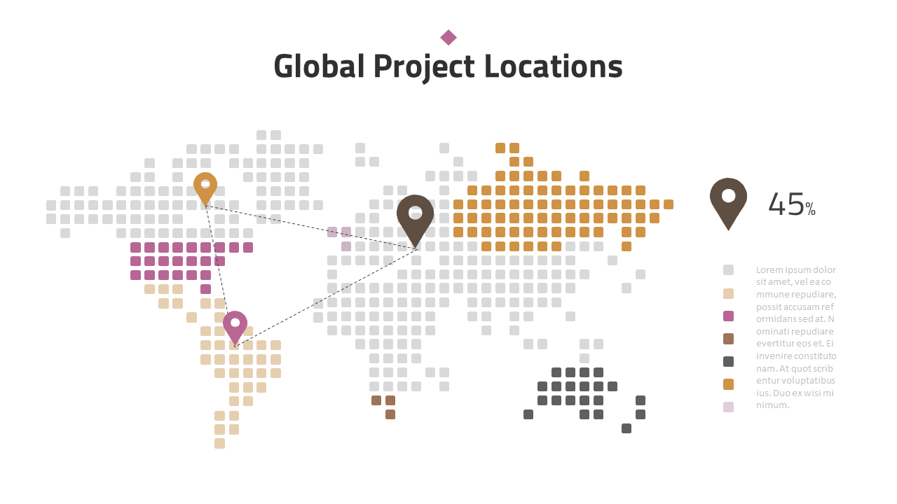 Global Project Locations Page Design