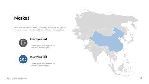 Free Market Background PowerPoint Template