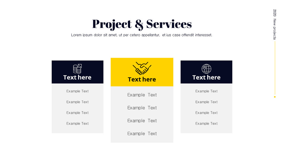 Project & Services Deck