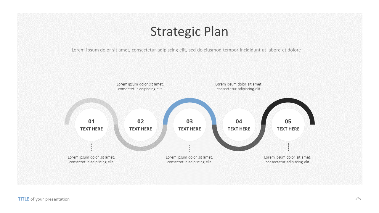 Strategic Plan Presentation Slides PPT Background