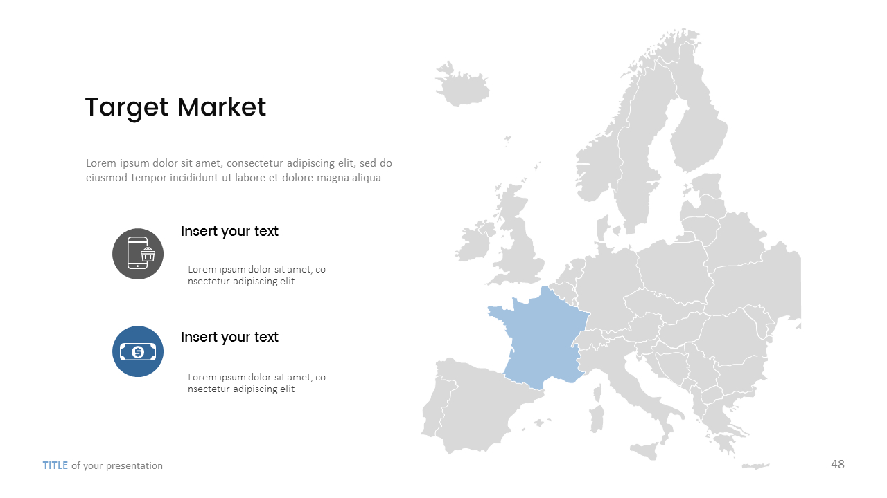 Target Market Template Page