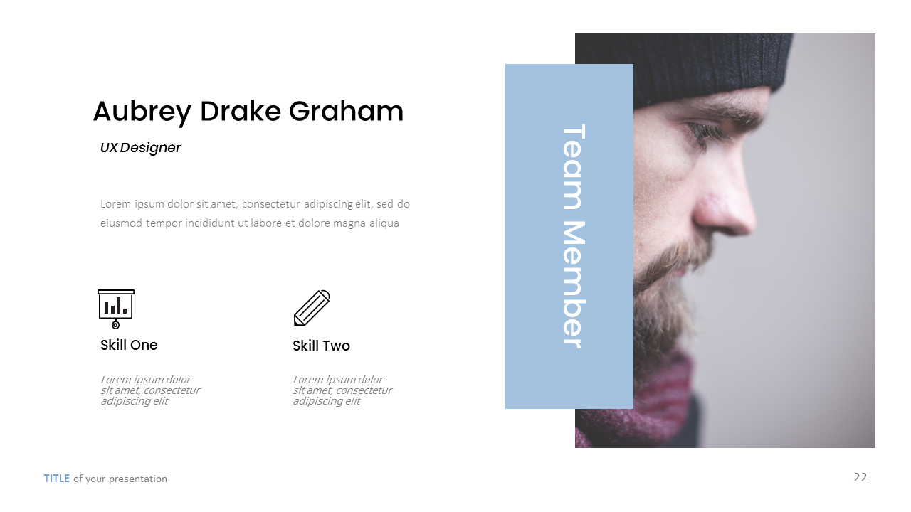 Team Member Simple Slide Simple Slide