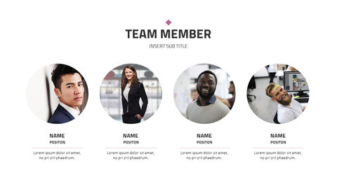 Team Member Template Page