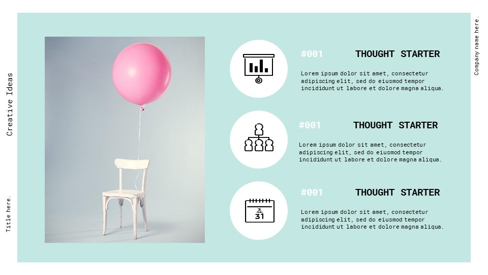 Creative Ideas Google Slides Template Design