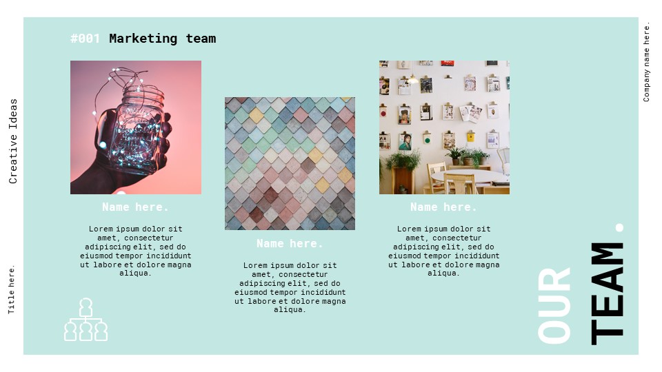 Creative Ideas Google Slides Template Design
