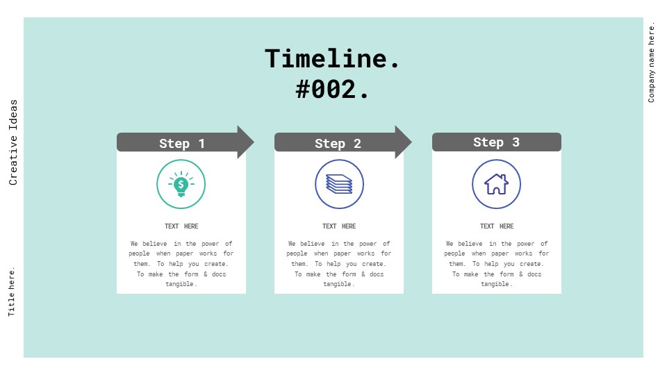 Creative Ideas Google Slides Template Design