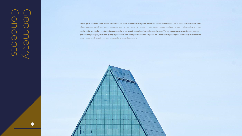 Geometric Architecture Creative Google Slides