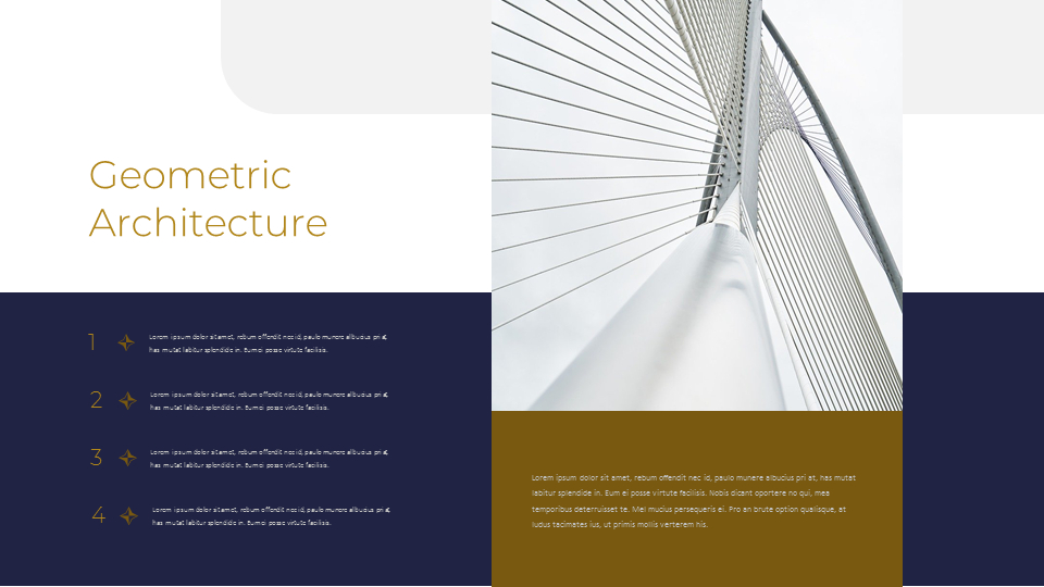 Geometric Architecture Creative Google Slides