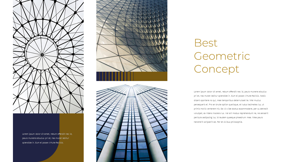 Geometric Architecture Creative Google Slides