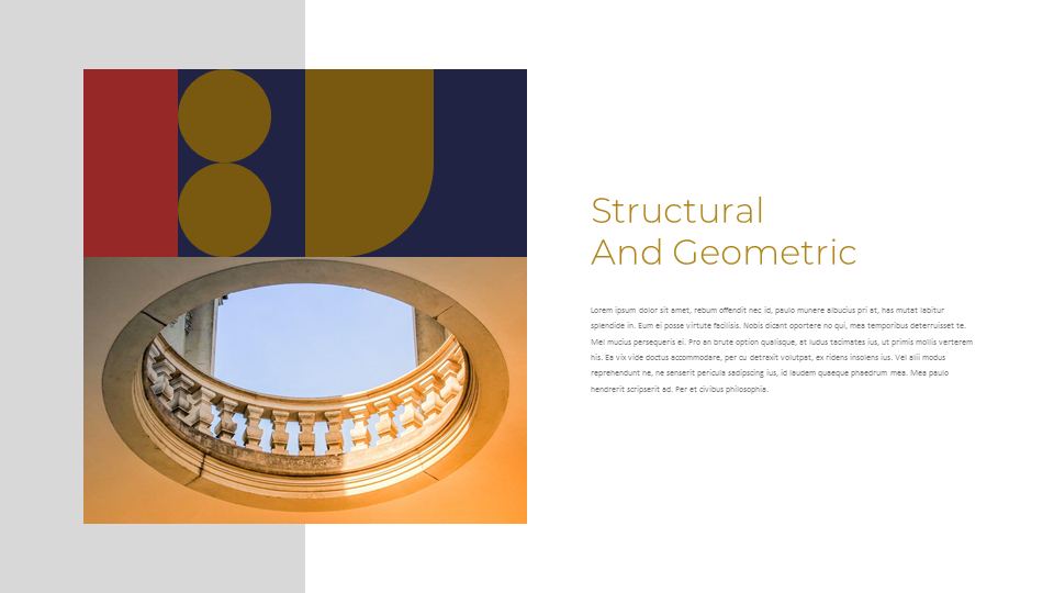 Geometric Architecture Creative Google Slides