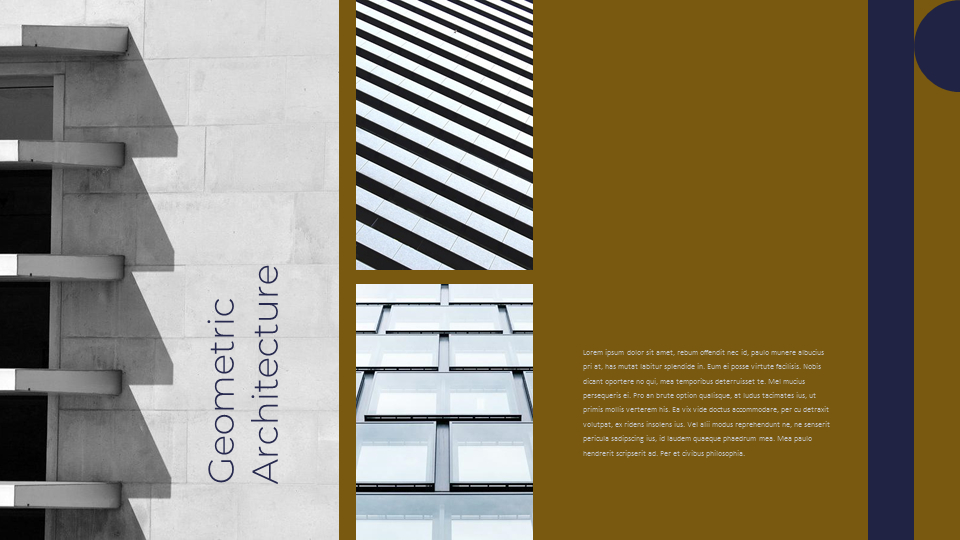 Geometric Architecture Creative Google Slides
