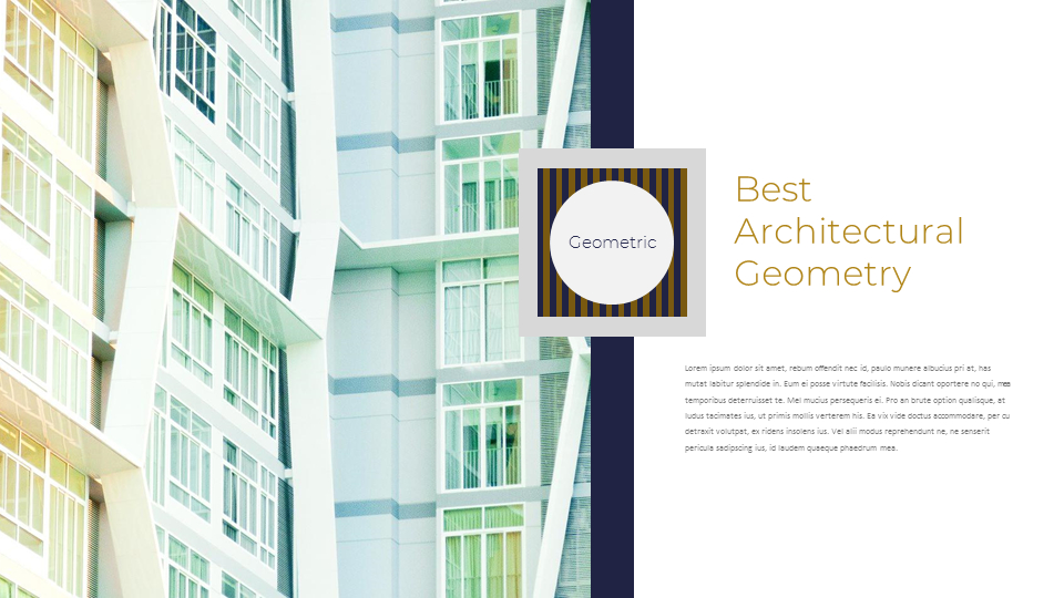 Geometric Architecture Creative Google Slides