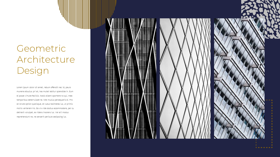 Geometric Architecture Creative Google Slides