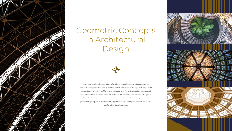 Geometric Architecture Creative Google Slides