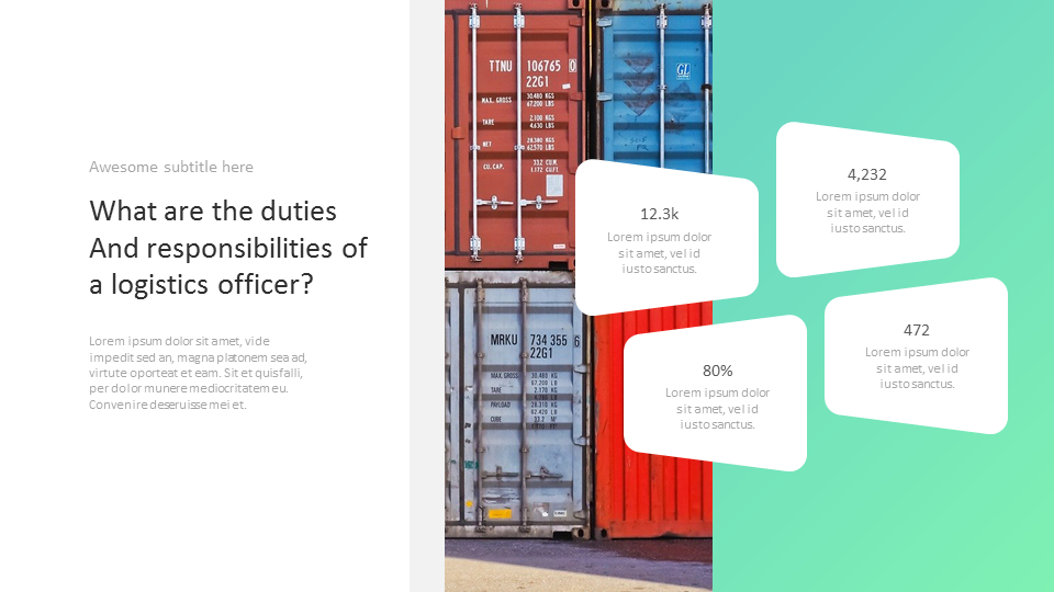 Logistics Distribution Google Slides Themes & Templates