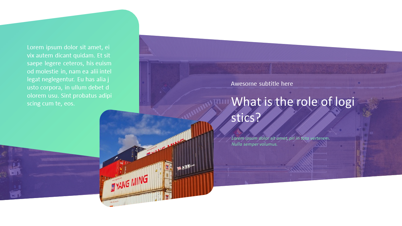 Logistics Distribution PPT Presentation