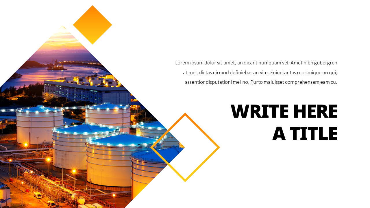 Oil industry Best Presentation Design