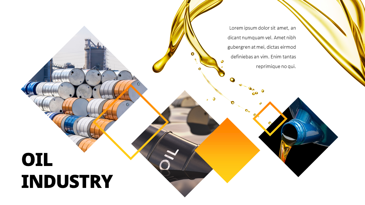 Oil industry Best Presentation Design