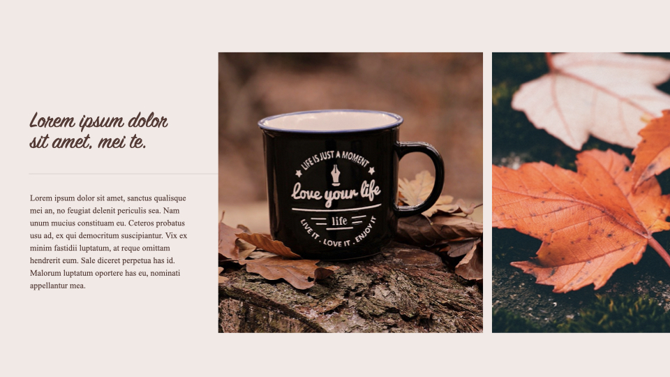 Fall Keynote Examples