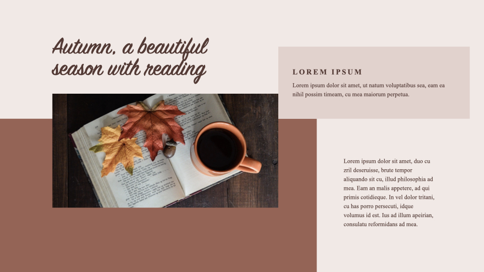 Fall Keynote Examples