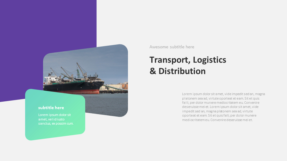 Logistics Distribution Google Slides Themes & Templates