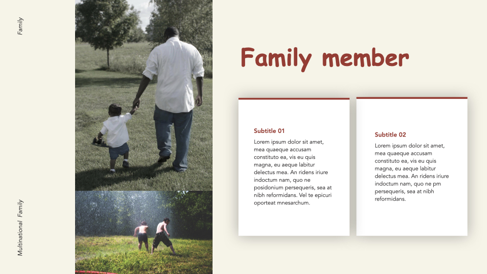 Multicultural Family Interactive Keynote