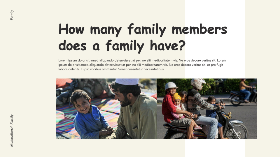 Multicultural Family Interactive Keynote