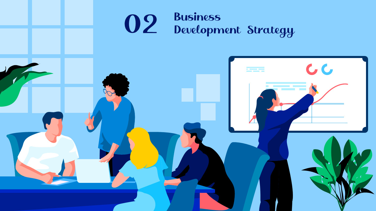 Business Development Strategy Slide PPT