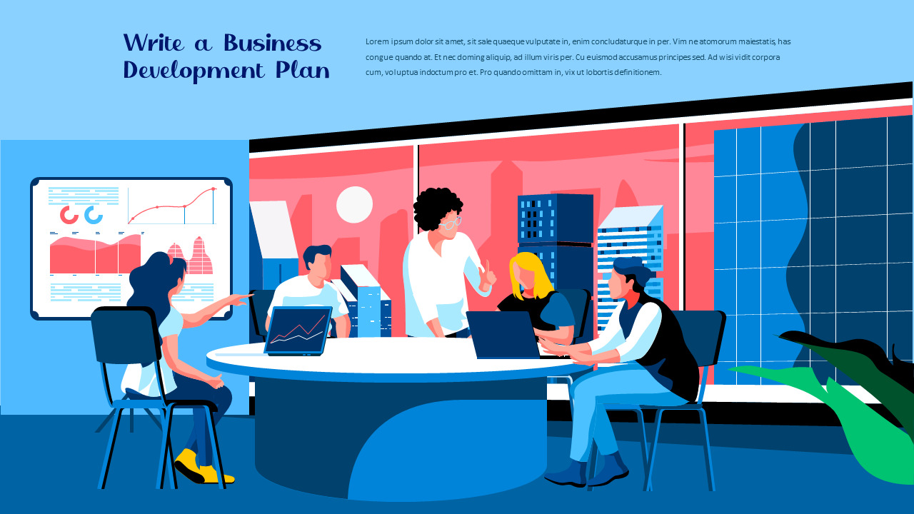 Business Development Strategy Slide PPT