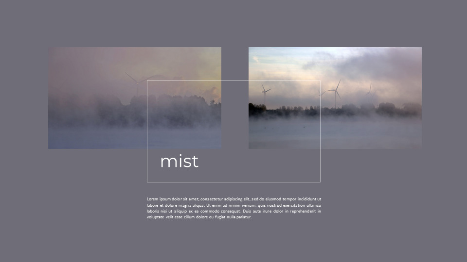 Gloomy Autumn Interactive Google Slides