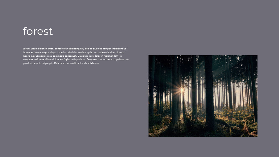 Gloomy Autumn Interactive Google Slides