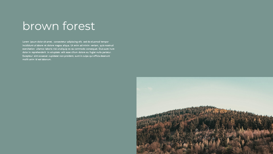 Gloomy Autumn Interactive Google Slides