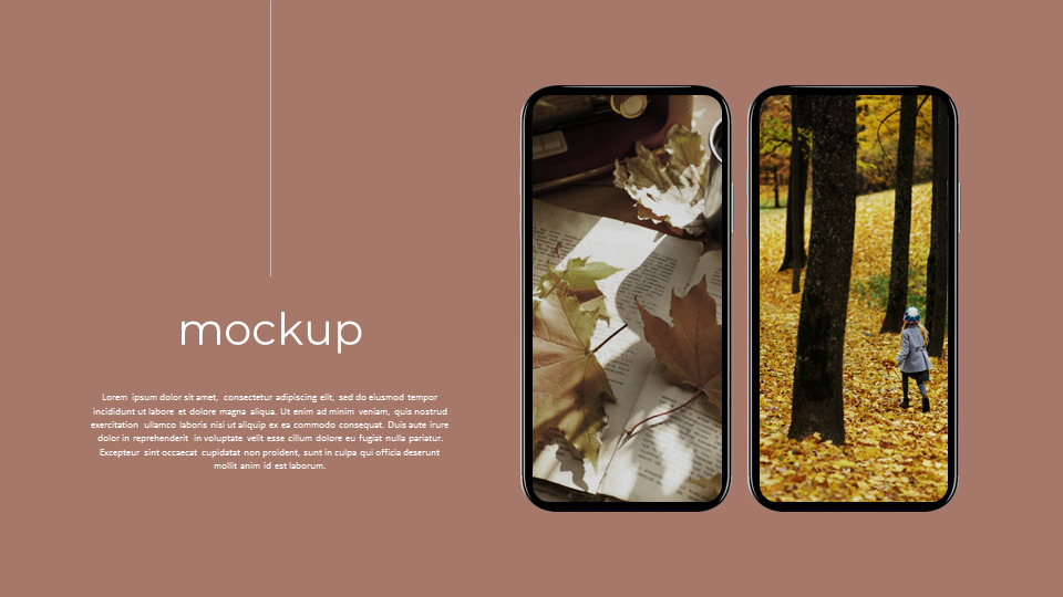 Gloomy Autumn Interactive Google Slides