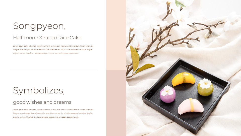 Chuseok, Korean Thanksgiving Day Simple Slides Design