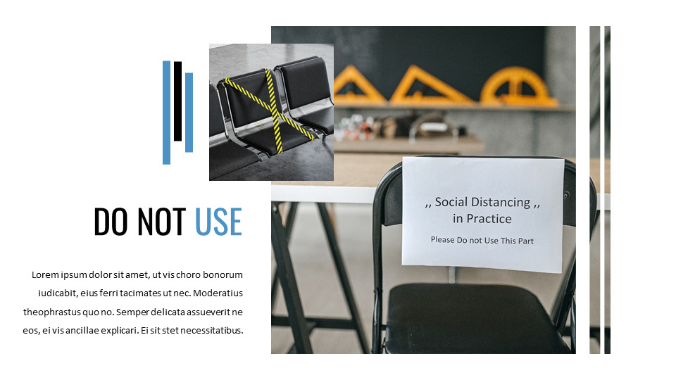 Social distancing Interactive Google Slides