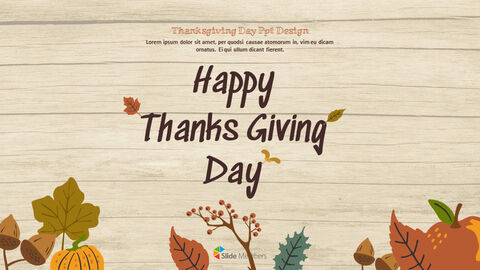 Thanksgiving Day Google Slides to PowerPoint