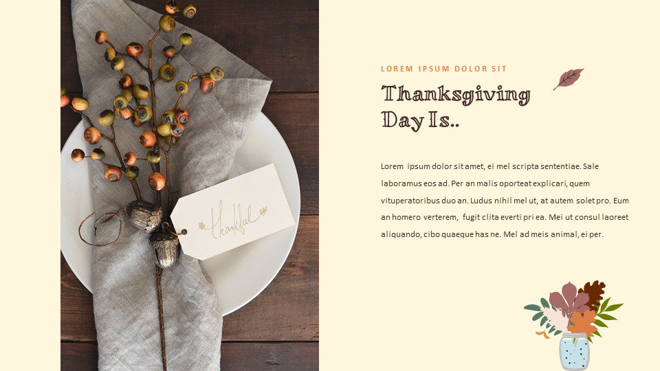 Thanksgiving Day Google Slides to PowerPoint