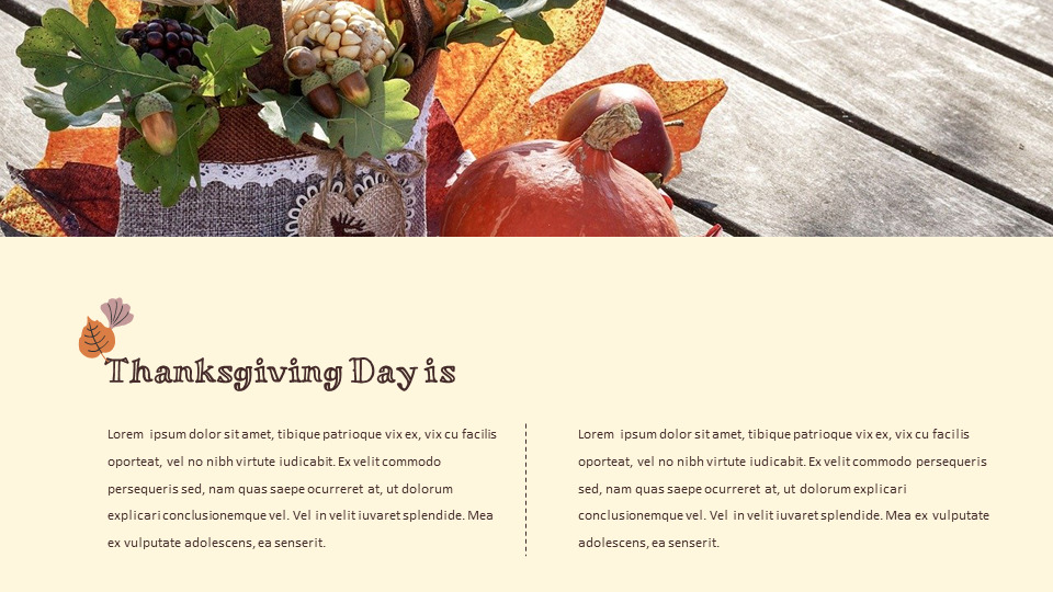 Thanksgiving Day Google Slides to PowerPoint