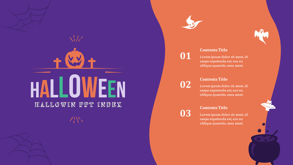 Halloween Meilleure présentation PowerPoint