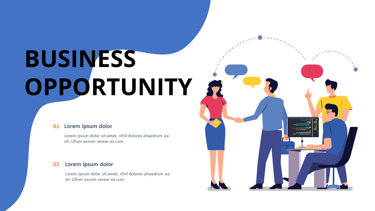 Business Performance Deck Layout