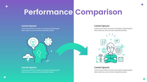 Cloud Performance Comparison pitch deck design