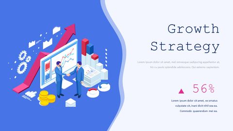 Growth Strategy with Chart Slide Layout
