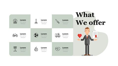 Insurance What We offer Template